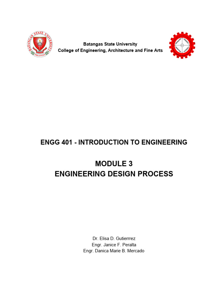 Module 3 | PDF | Engineering Design Process | Design Thinking