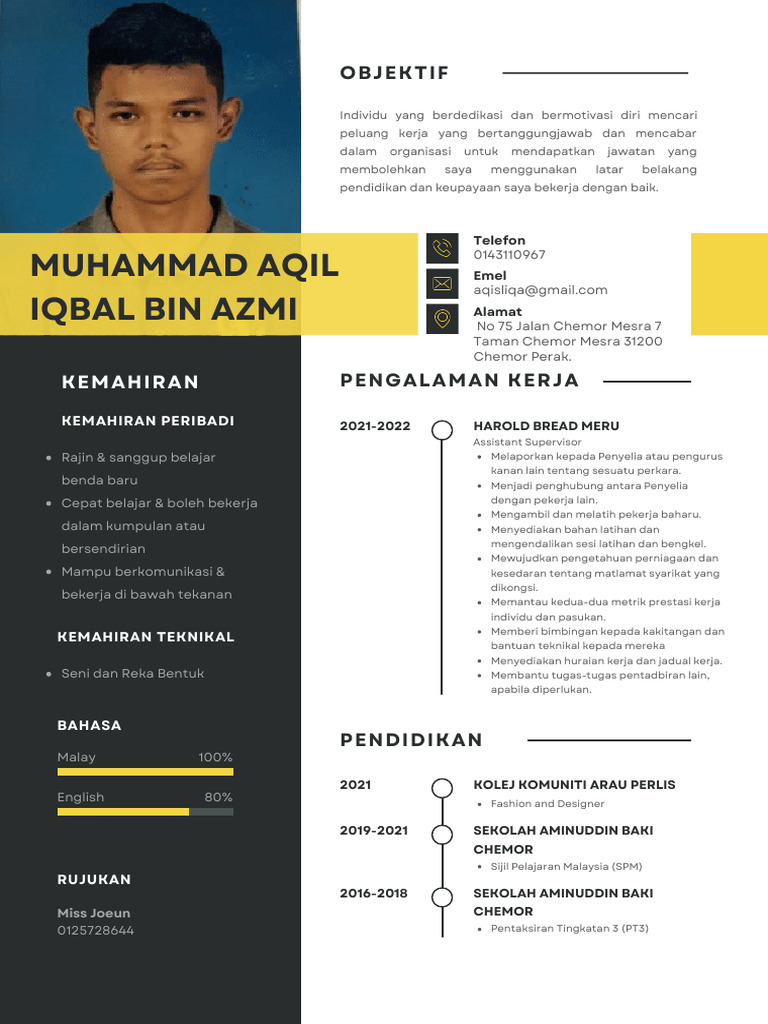 Muhammad Aqil Iqbal Bin Azmi | PDF