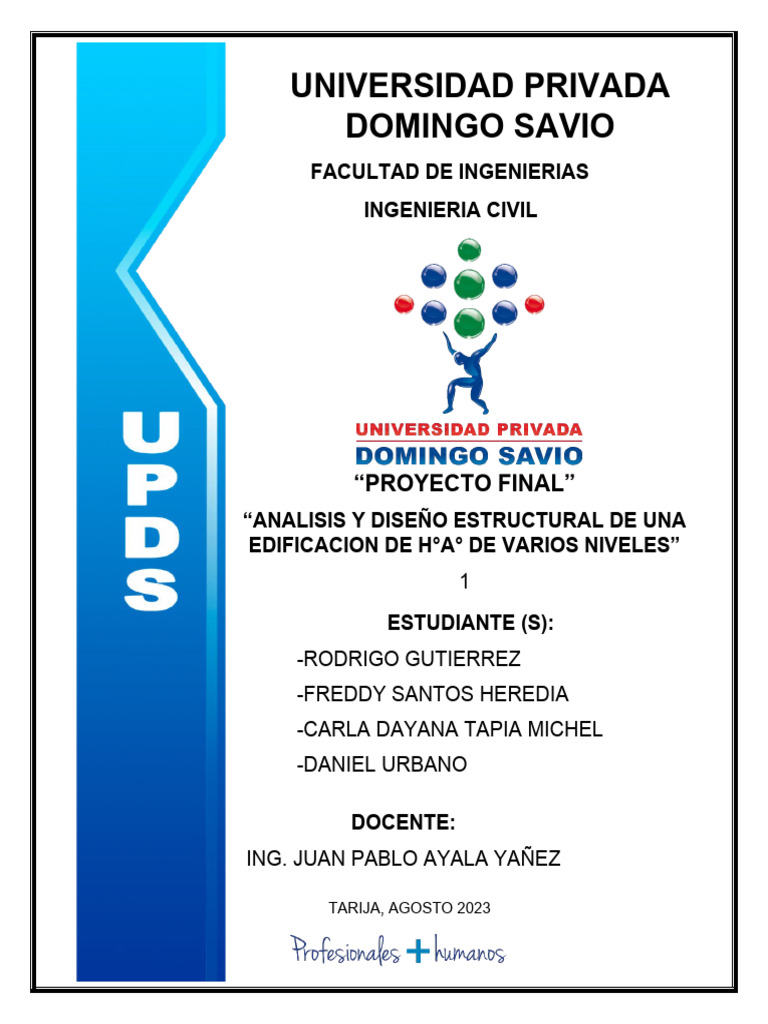 proyecto H°A°-2 | PDF | Hormigón | Concreto reforzado