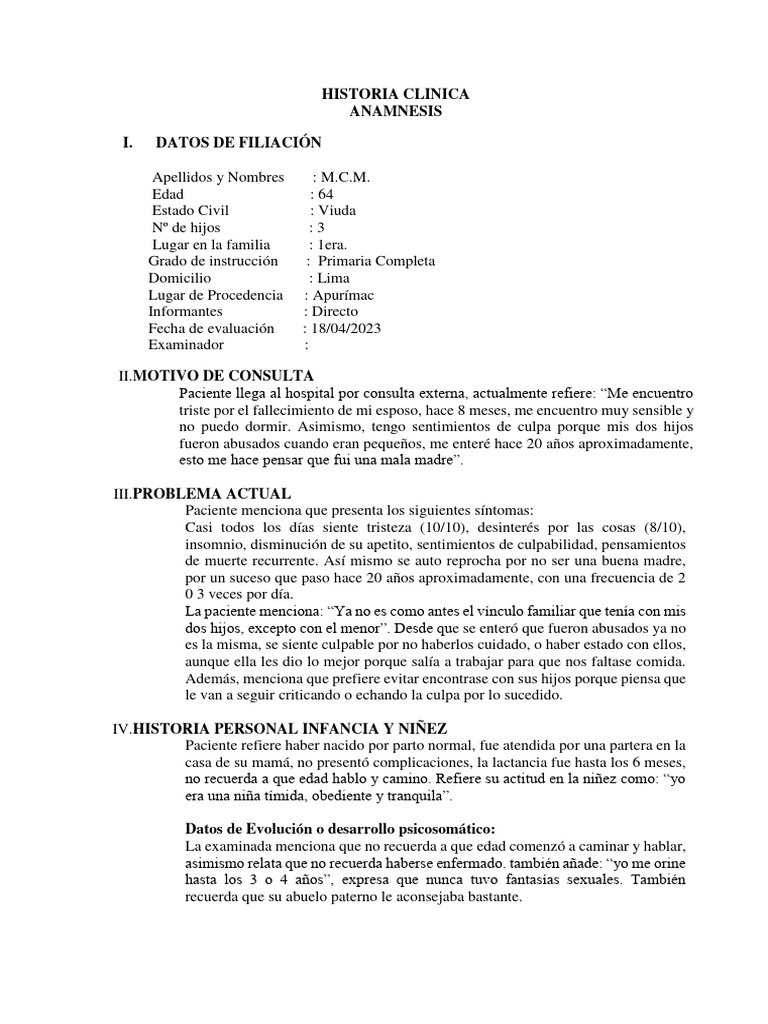 Caso 4 - Millon Iii | PDF