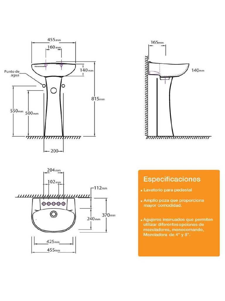 Detalle de Lavatorio | PDF