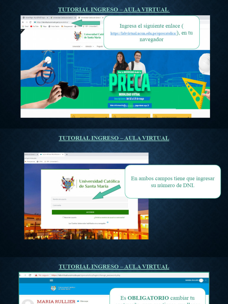 Tutorial-Aula-Virtual - 2024 | PDF