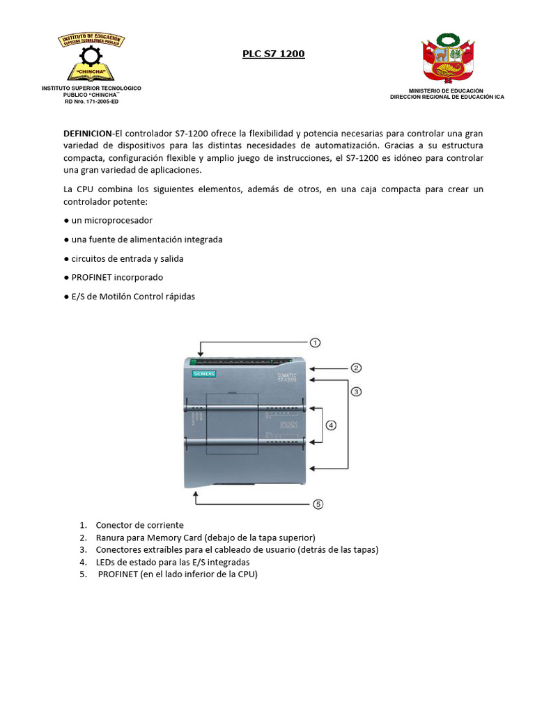 PLC Siemens S7 1200 | PDF | Poco | Byte