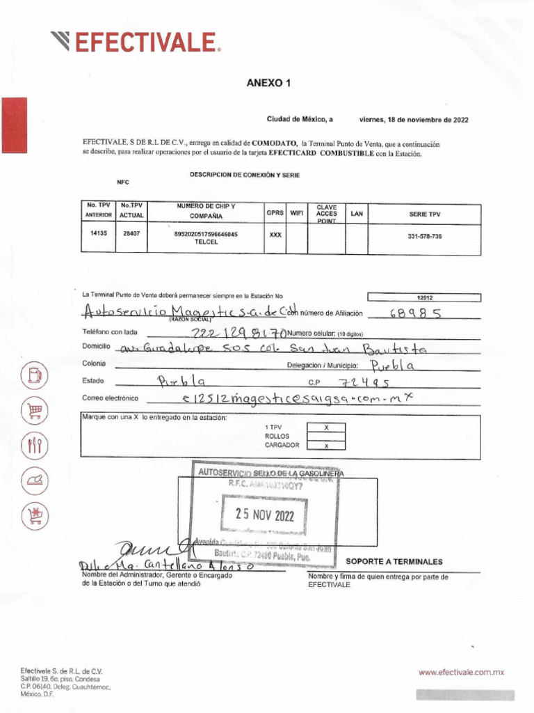 TPV Efectivale | PDF