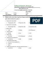 Soal Ujian Tahsinul Kitabah | PDF