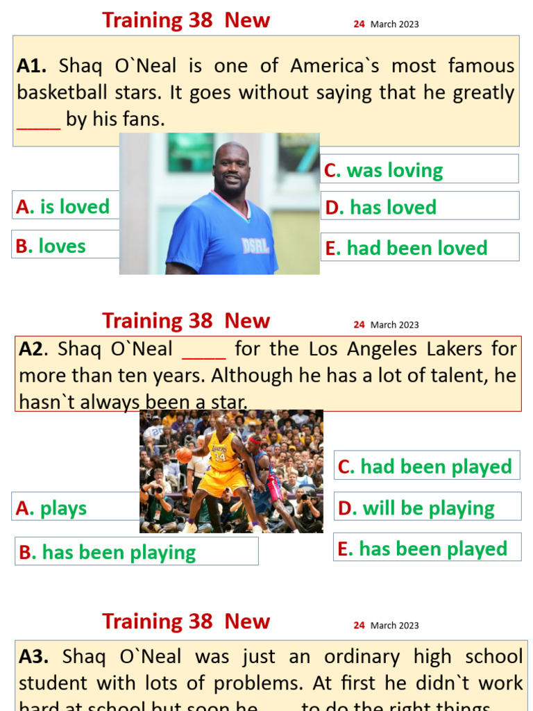 A1. Shaq O'Neal Is One of America's Most Famous | PDF