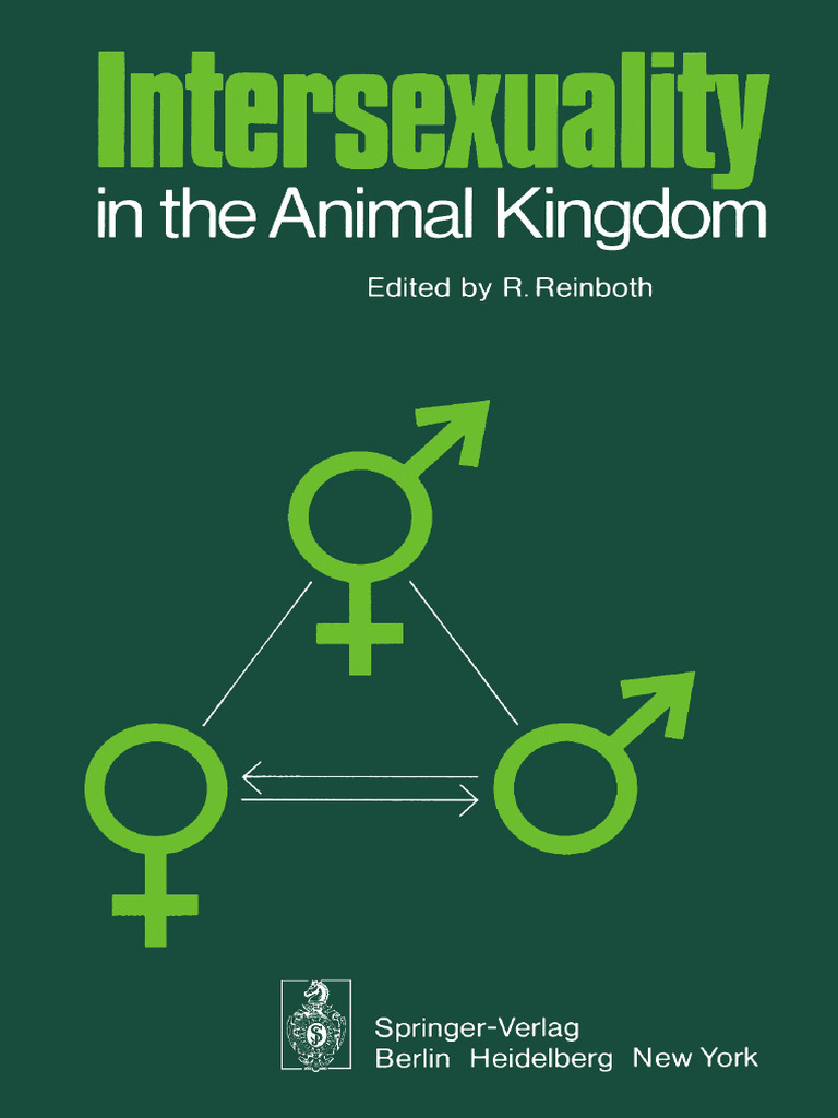 1975 Book IntersexualityInTheAnimalKingd | PDF | Sex | Intersex
