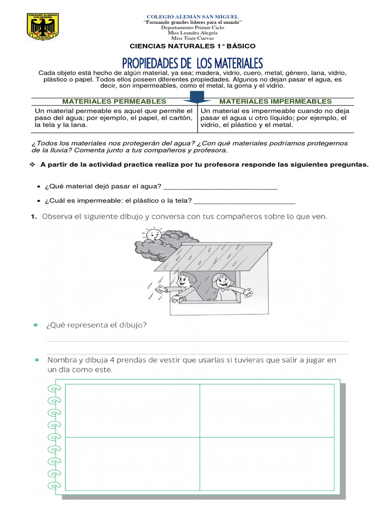 Materiales Permeables e Impermeables | PDF | Hogar, jardinería y bricolaje