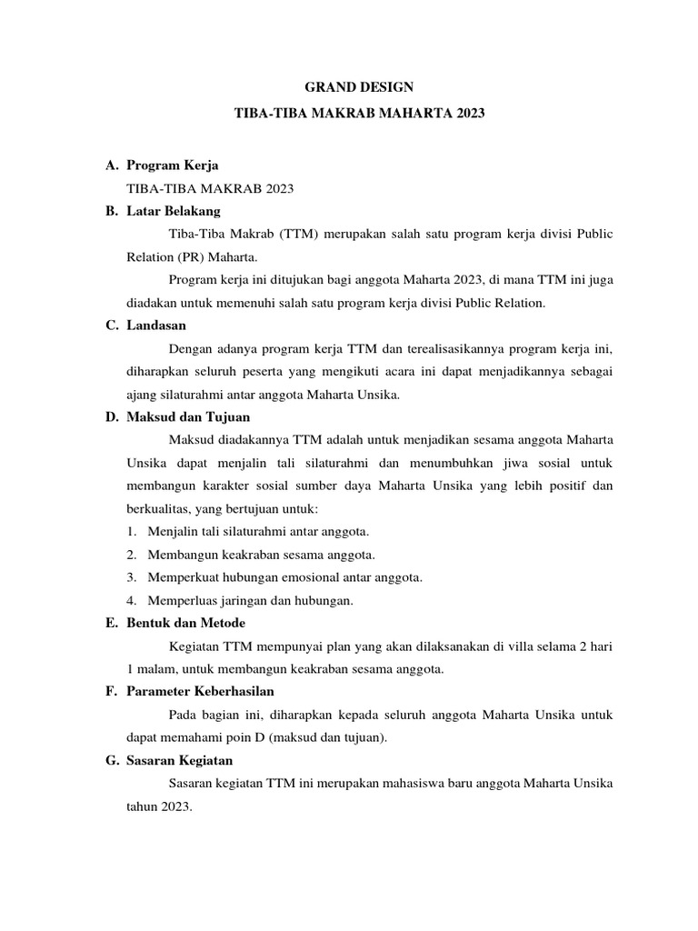 Grand Design TTM 2023 | PDF