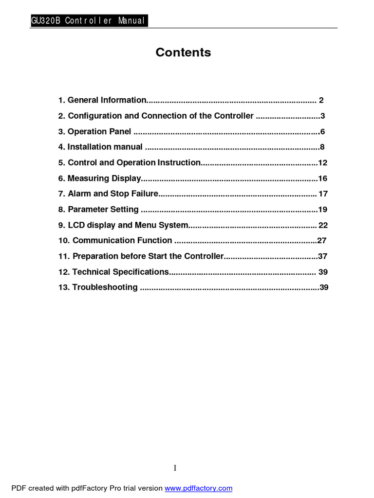 Harsen Gu320b | PDF | Parameter (Computer Programming) | Relay
