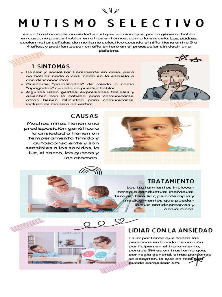Mutismo selectivo | PDF