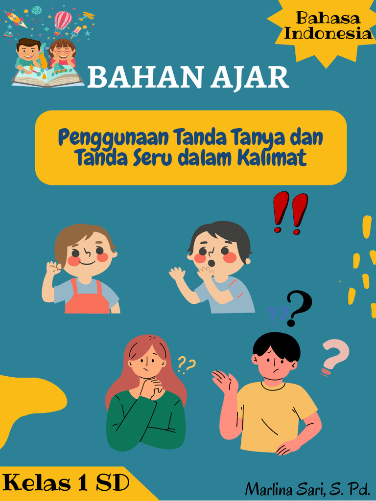 Bahan Ajar - Bahasa Indonesia - Kelas 1 - Siklus 3 | PDF