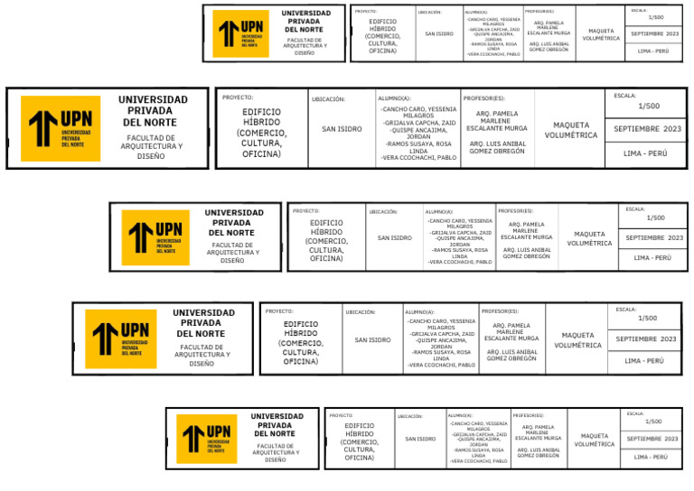 Membrete Maqueta | PDF