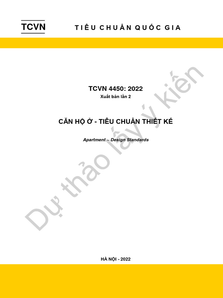 4.TCVN 4450 Canho o TCTK 4 2022 | PDF