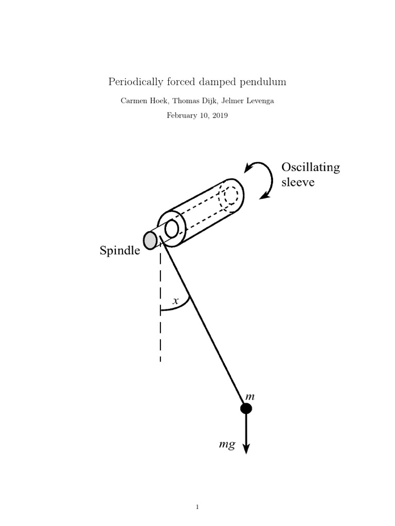 Damped Pendulum Phase Portrait Analysis | PDF | Acceleration | Pendulum