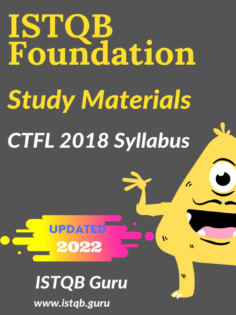 Free ISTQB Dumps and Study Guide 2022 | PDF | Software Testing ...