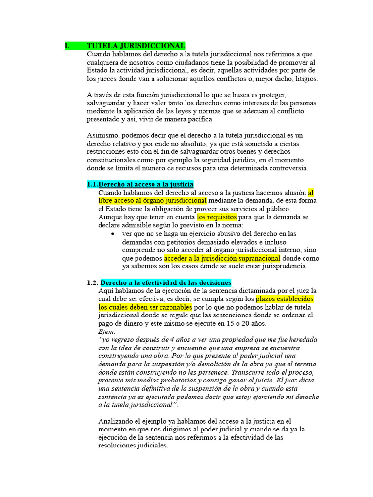 Expo final de teoría | PDF | Debido al proceso | Jurisdicción