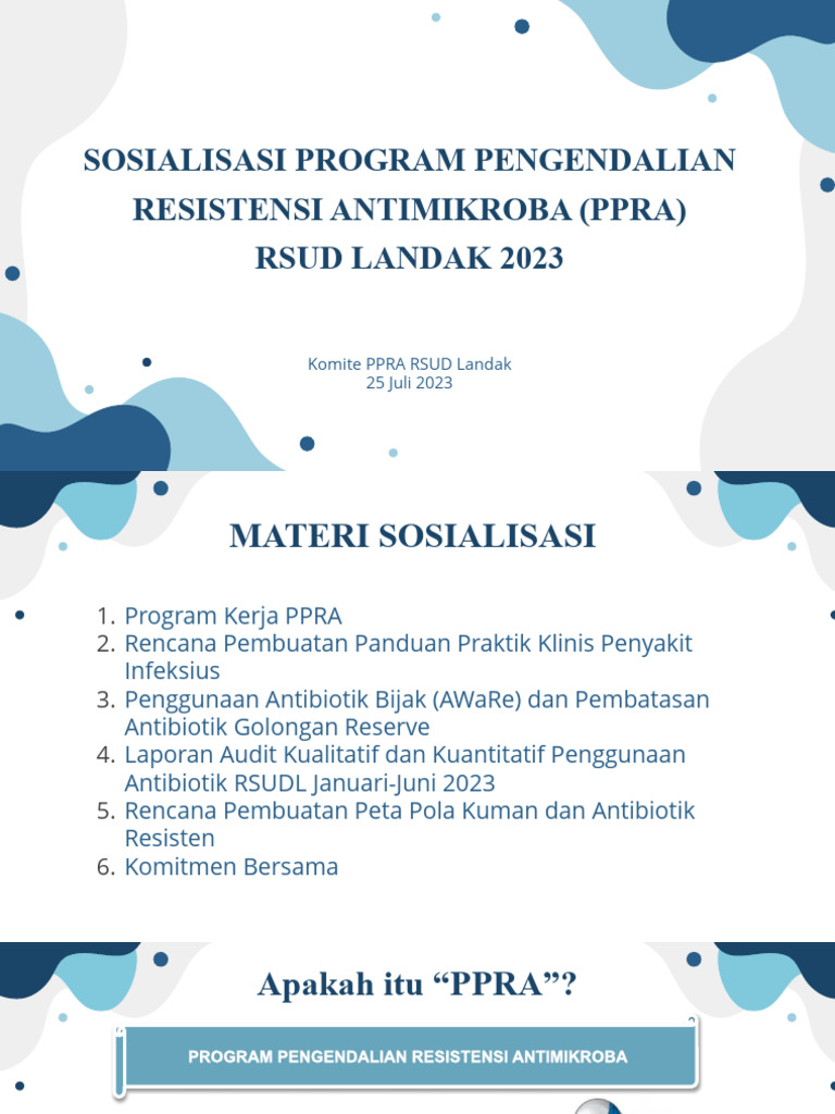 Sosialisasi Antibiotik Aware | PDF