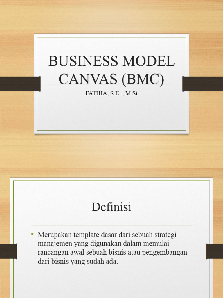 Materi 2 BMC | PDF