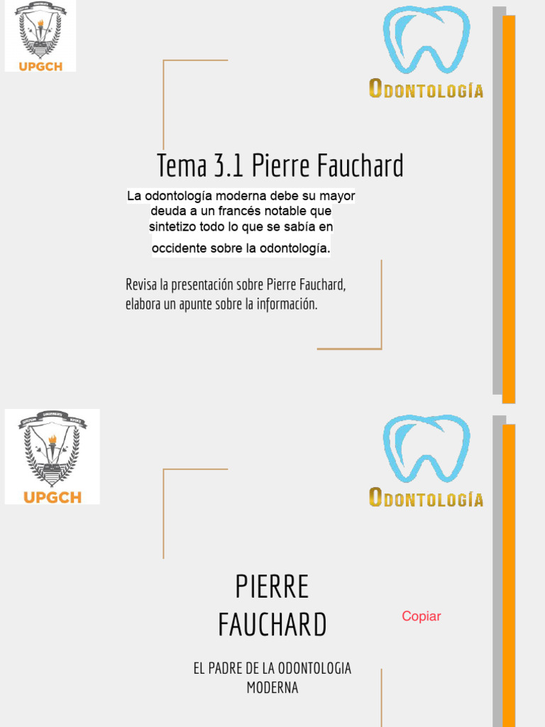 Pierre Fauchard: Pionero de la Odontología | PDF | Odontología ...