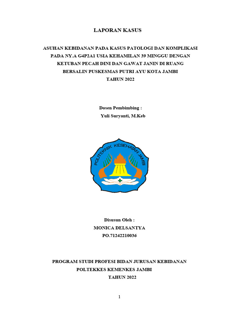 LK Patologi KPD | PDF | Kesehatan Holistik