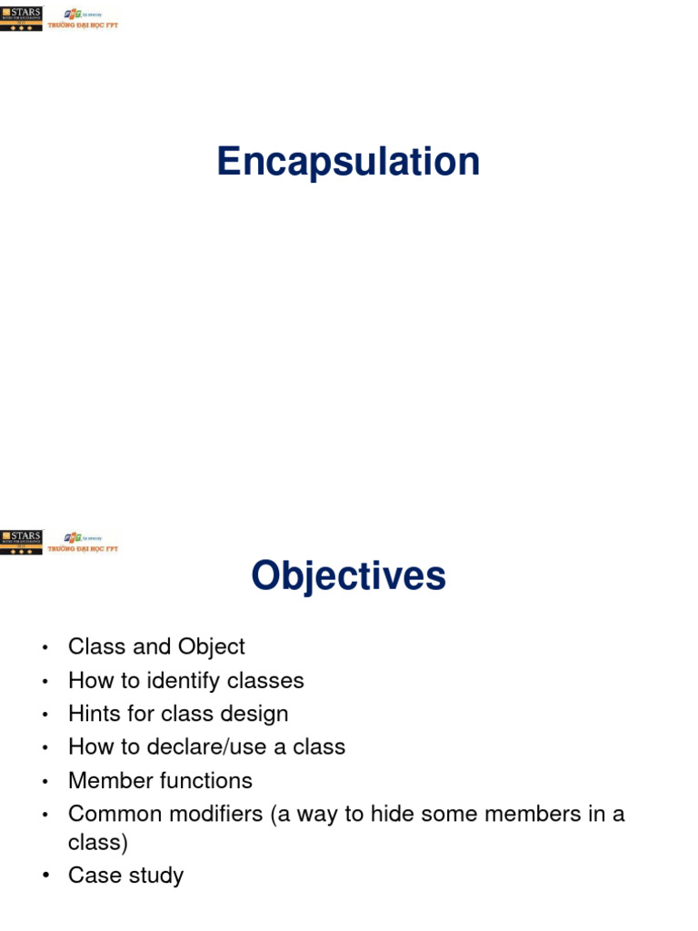 6 Encapsulation Pdf Programming Constructor Object Oriented