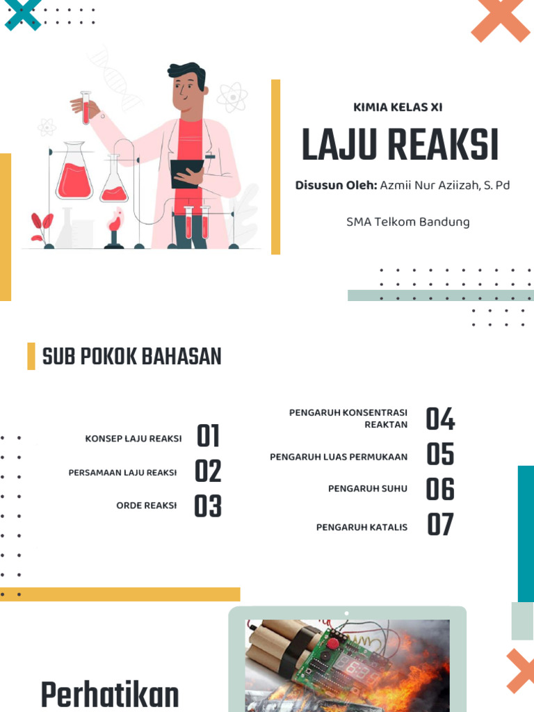 Laju Reaksi - Kelas XI | PDF