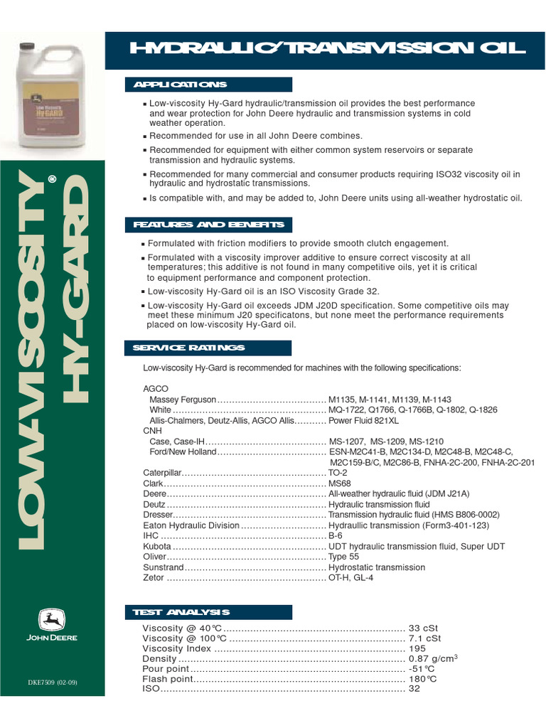 Hy-Gard Baja Viscocidad | PDF