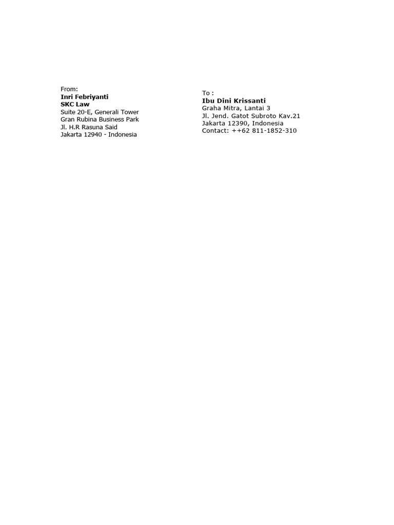 Legal Correspondence from SKC Law | PDF