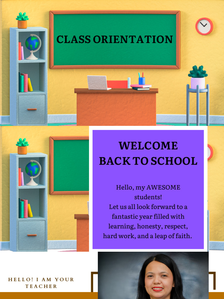 Class Orientation | PDF