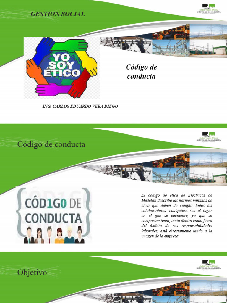 Programa de Código de Conducta. | PDF | Comportamiento | Residuos