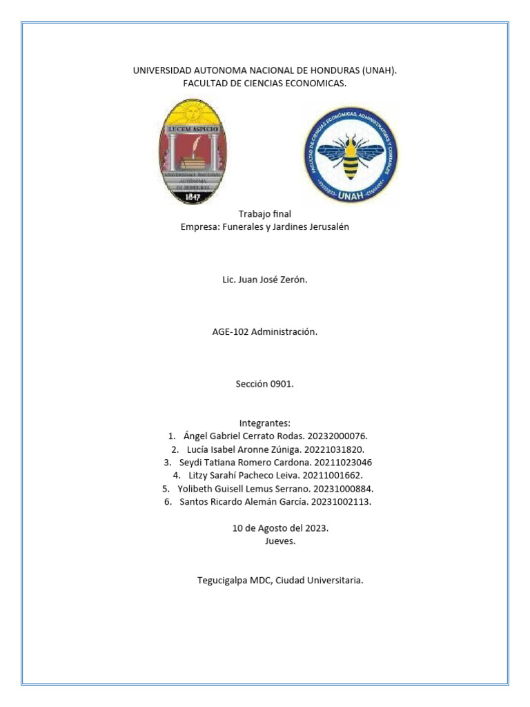 Informe de Proyecto Final | PDF