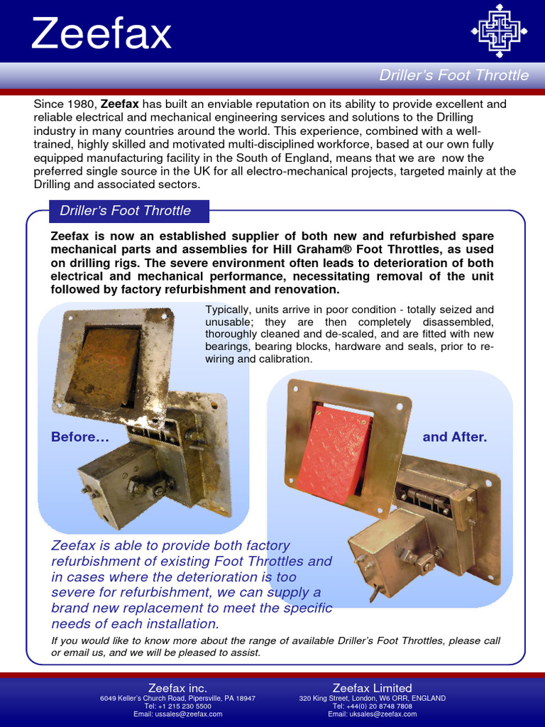 Foot Throttle New Blu Zeefax | PDF