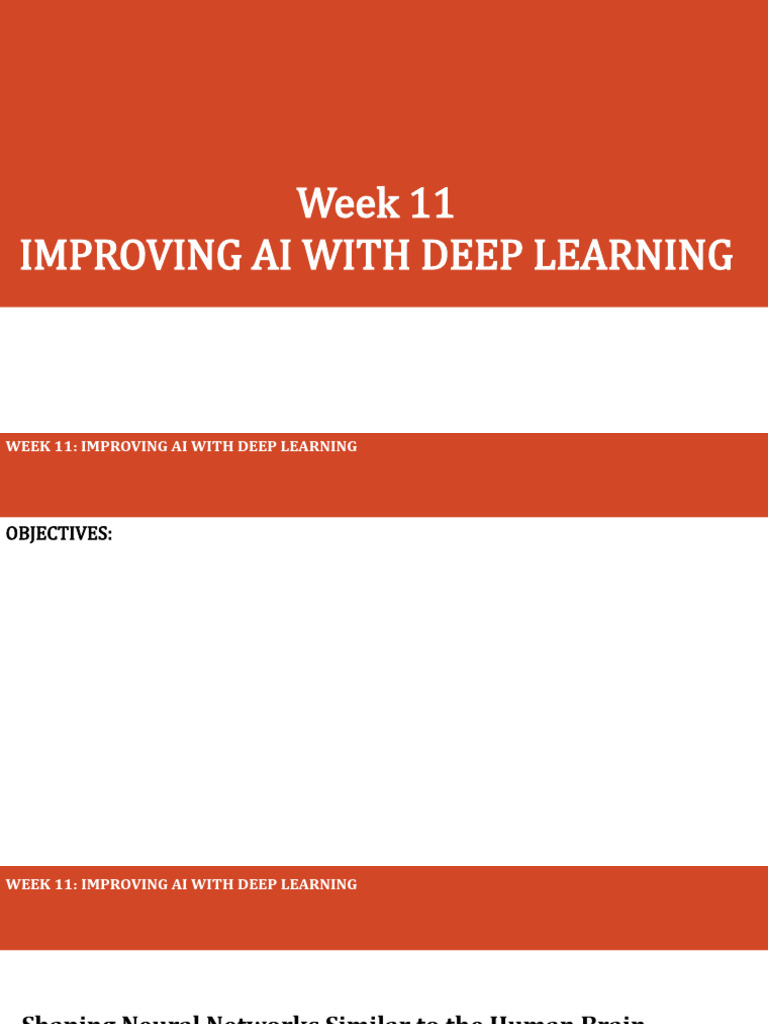 Introduction To Artificial Intelligence Week 11 | PDF
