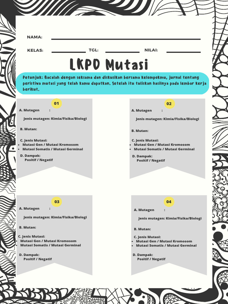 LKPD Mutasi | PDF