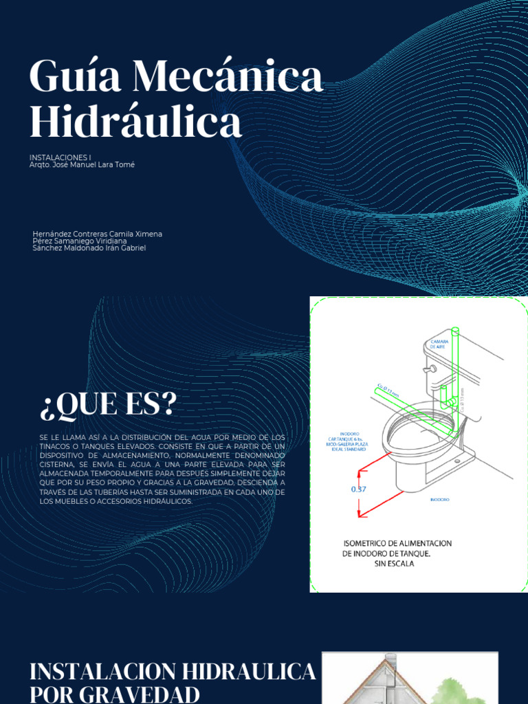 01-Guía Mecánica Hidraulica | PDF | Baño | Lavabo