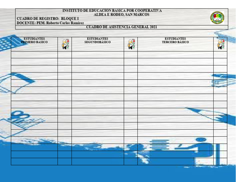 Cuadro de Asistencia Genral 2021 | PDF | Salud y bienestar