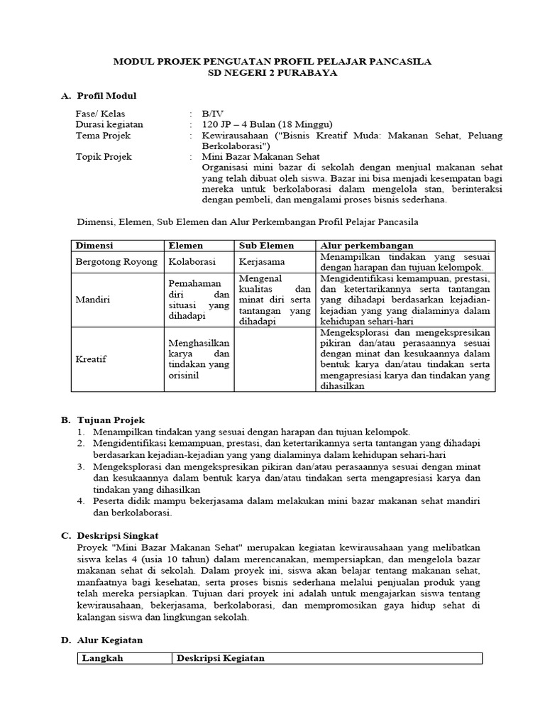 Modul P5 k4 2324 | PDF