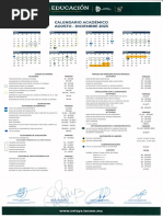 Calendario UPN 2025 | PDF