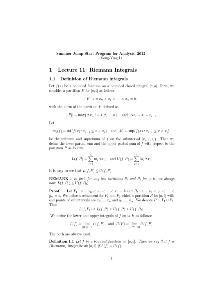 JumpStart Analysis 08312012 | PDF | Integral | Complex Analysis