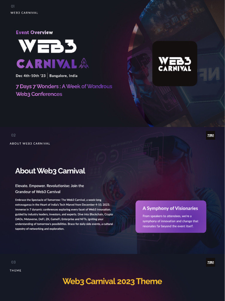 Web3 Carnival Overview | PDF | Applications Of Cryptography | Distributed Computing