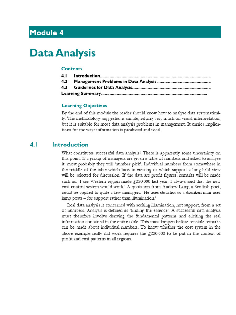 Module 4 | Download Free PDF | Statistics | Information