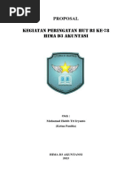 Struktur Proposal Kegiatan | PDF