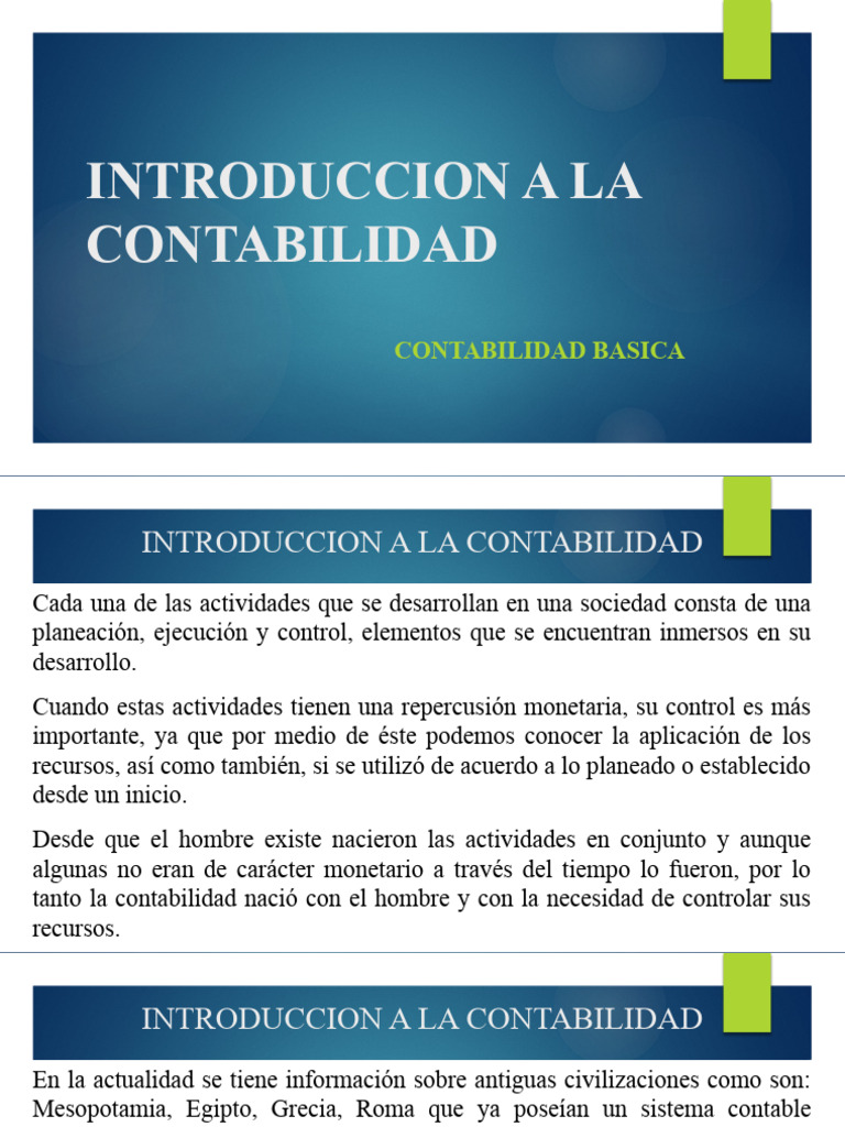 Introduccion A La Contabilidad | PDF | Contabilidad | Estado financiero