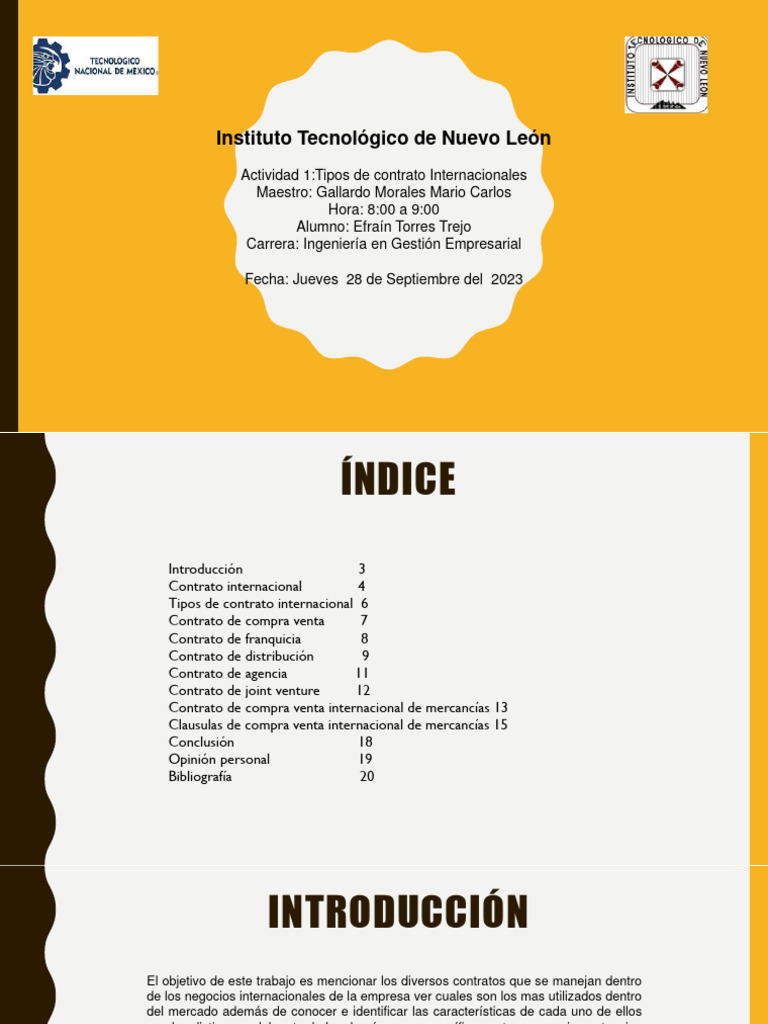 Tema 2_Act 1_Negocios Internacionales | PDF | Business | Precios