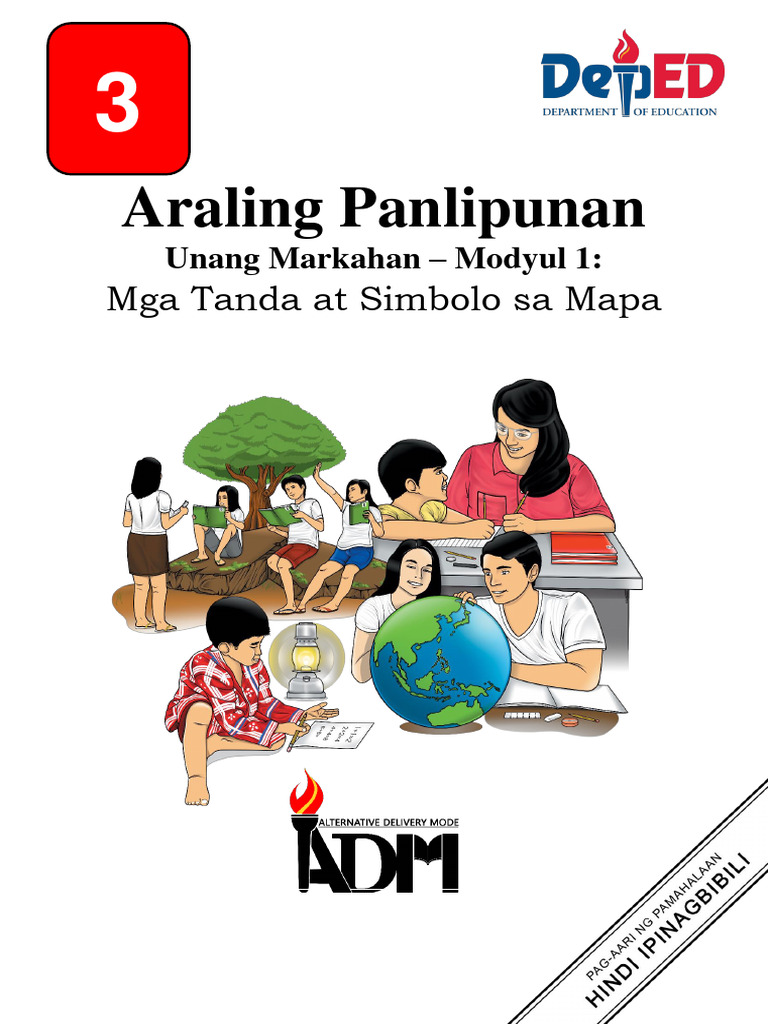 AP 3 - Q1 - Mod1 - Mga Tanda at Simbolo Sa Mapa | PDF