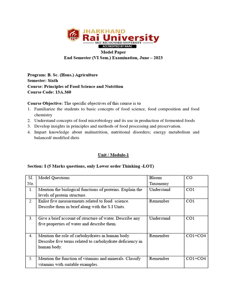 Principles of Food Science and Nutrition | PDF | Nutrition | Diet ...