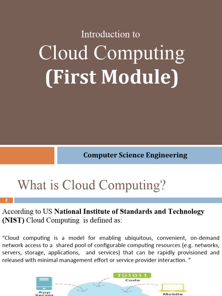 Cloud Computing | PDF | Cloud Computing | Computing