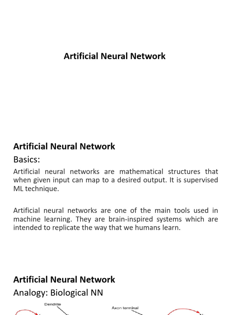 Artificial Neural Network | PDF | Artificial Neural Network | Systems Theory