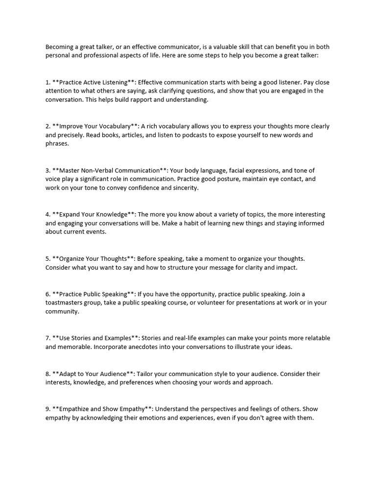 Mastering Effective Communication Skills | PDF | Communication | Persuasion Mastering Effective Communication Skills | PDF | Communication | Persuasion
